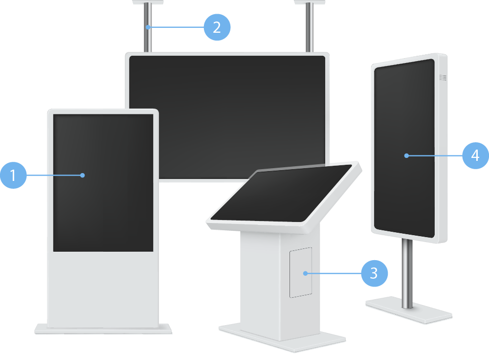 Digital Signage - Components | BlueStar